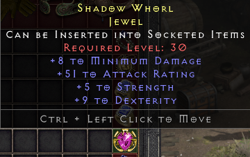 Jewel: Shadow Whorl - Diablo 2 Resurrected - Buy D2R Items