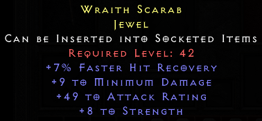 Jewel: Wraith Scarab - Diablo 2 Resurrected - Buy D2R Items